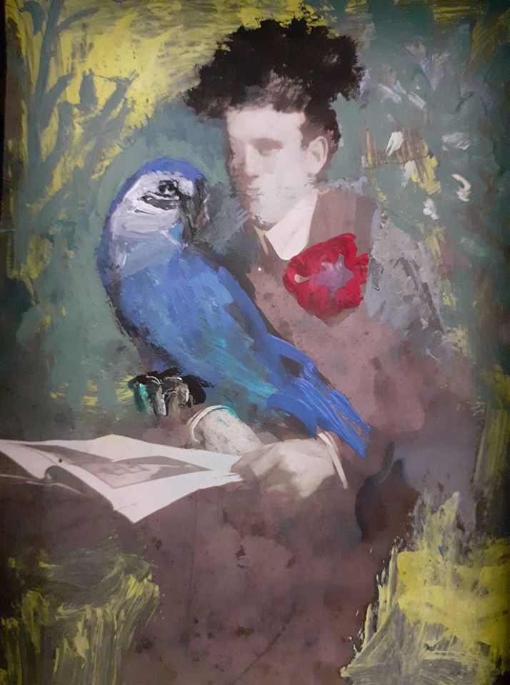 Painting faces and silence – Sharon Singer – Love in the Time of COVID